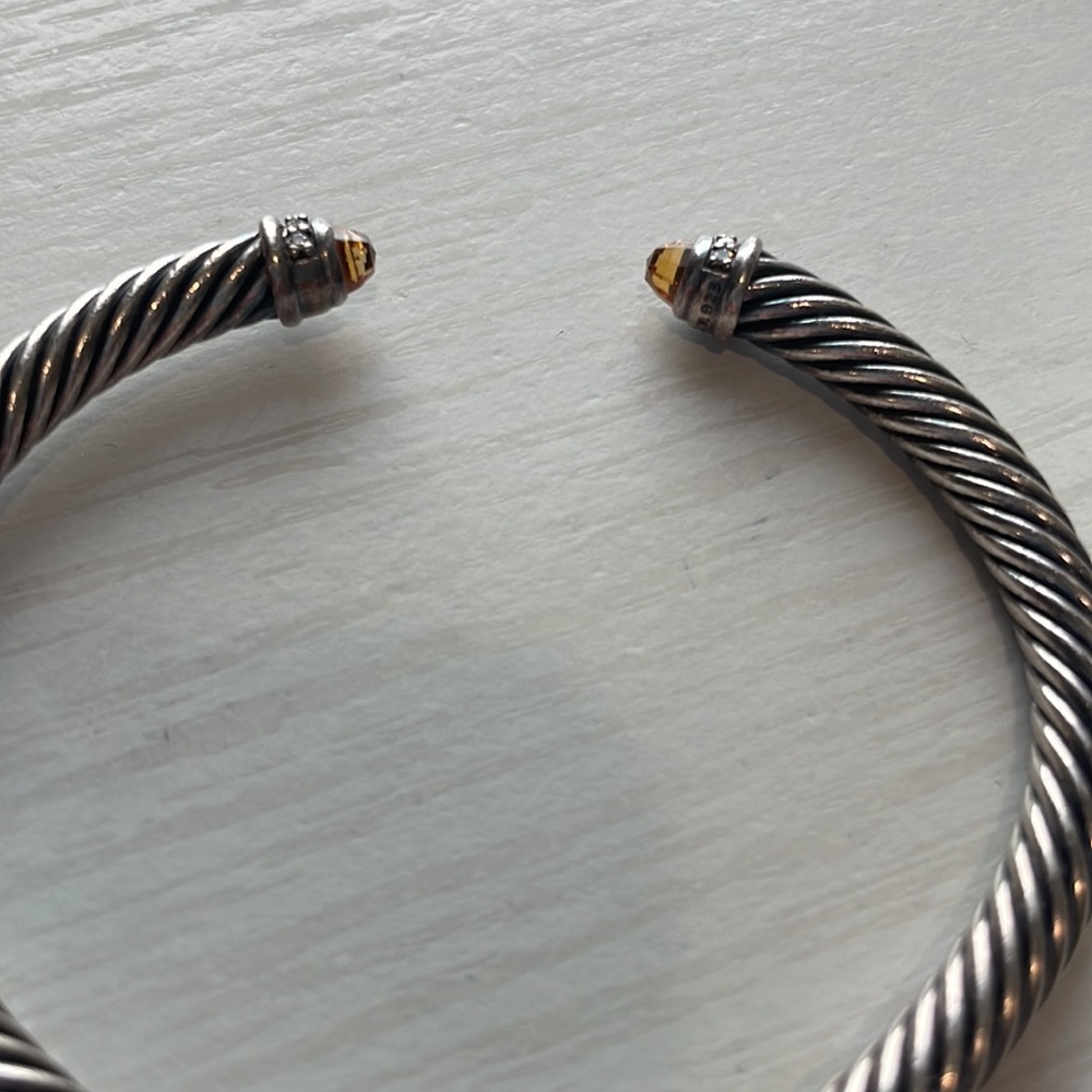 David Yurman Cable Classic Collection Bracelet With C… - Gem